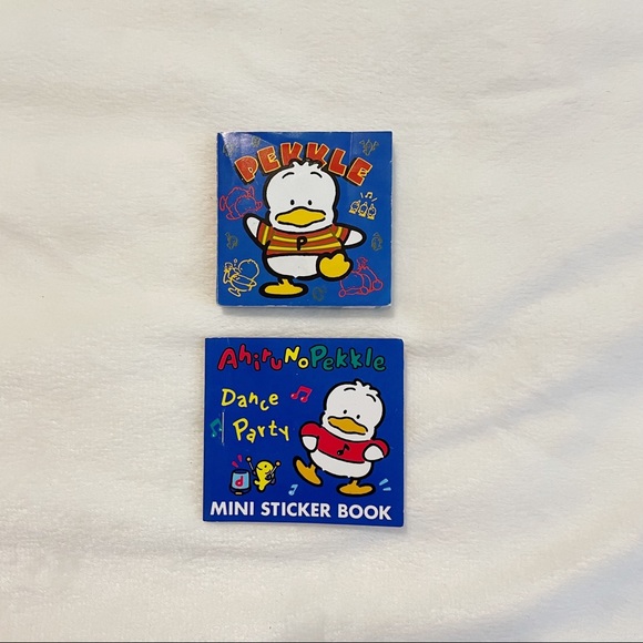 Sanrio | Toys | Vintage Sanrio Pekkle Duck Mini Sticker Book And ...